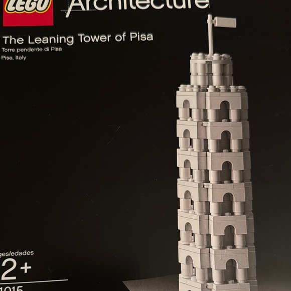 Lego | Toys | Lego Gray Building Set Leaning Tower Of Pisa | Poshmark